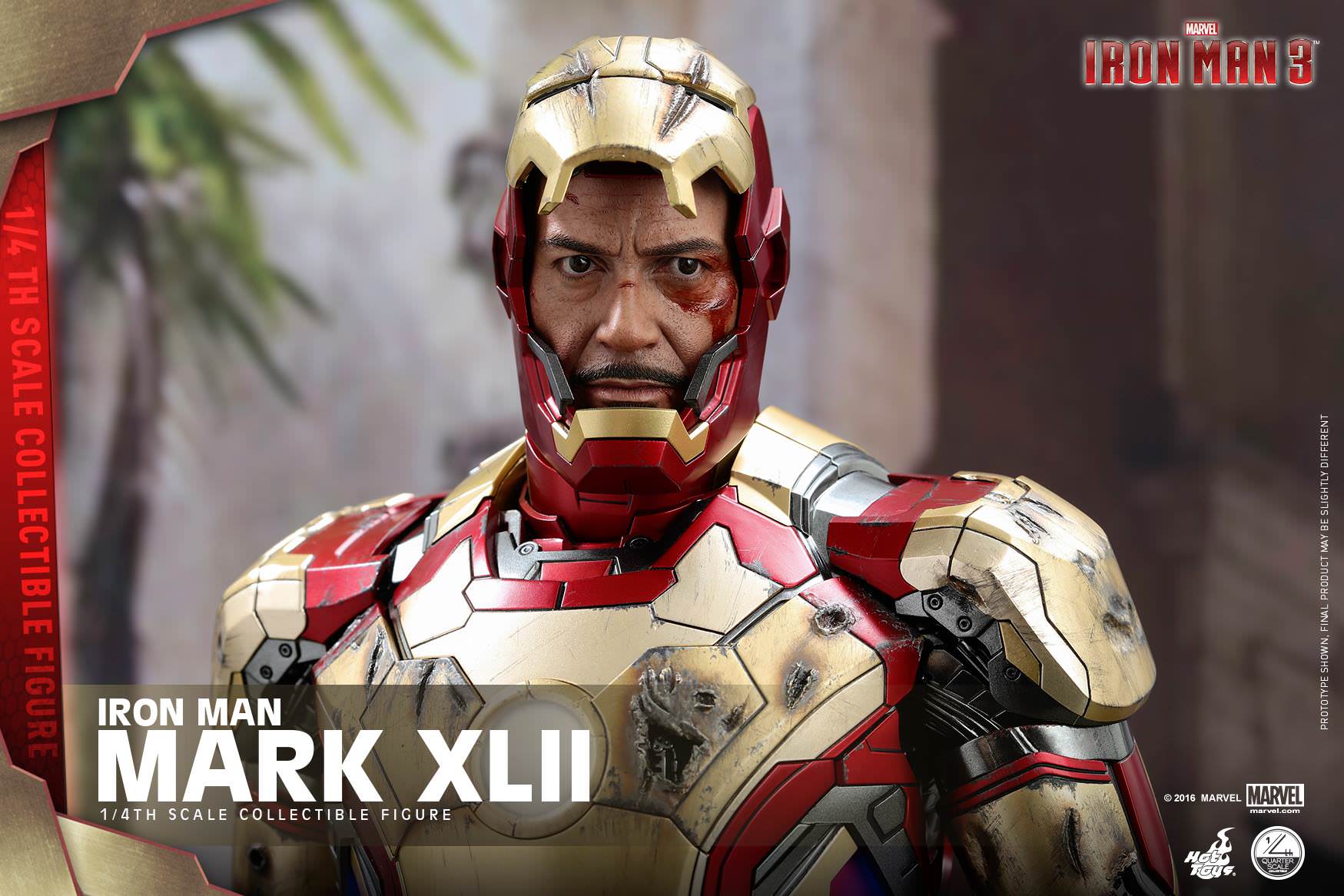 Hot Toys QS 07 Iron Man 3 – Mark XLII – Hot Toys Complete Checklist